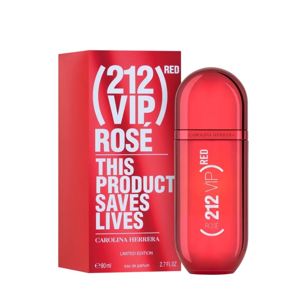 212 VIP Rosé Red Edição Limitada Carolina Herrera EDP | Fragrance ...