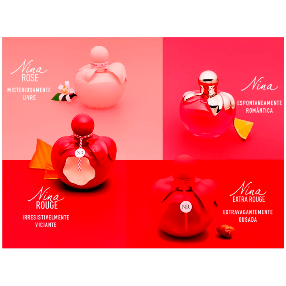 Nina Extra Rouge Nina Ricci EDP | Fragrance Perfumaria - fragrance