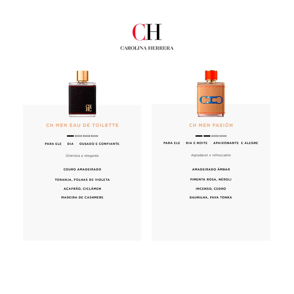 CH Men Pasión Carolina Herrera EDP | Fragrance Perfumaria - fragrance